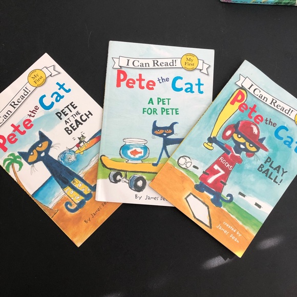 Pete the Cat | Other | Pete The Cat My First Reading Book Bundle By ...
